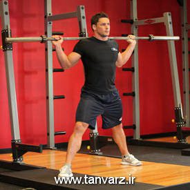 اسکوات اسپلیت به پهلو با هالتر (Barbell Side Split Squat) - تن ورز